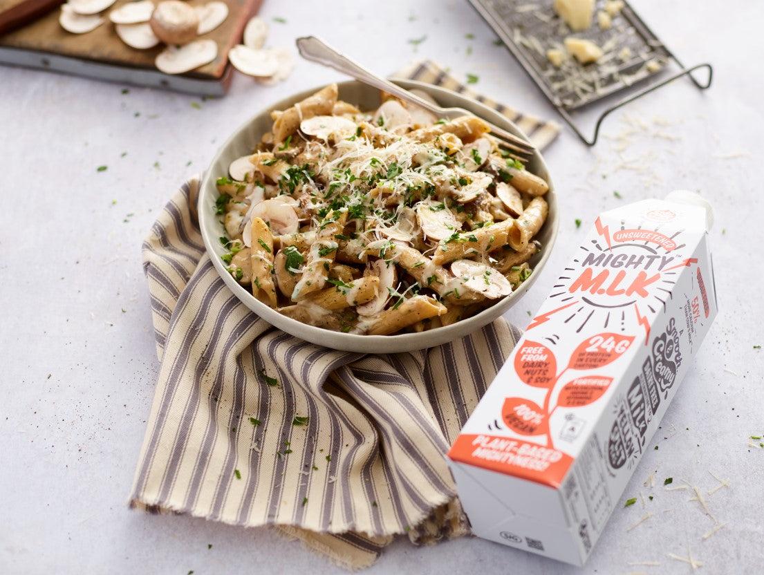 Mighty Drinks Recipe | Mighty Mushroom Pasta